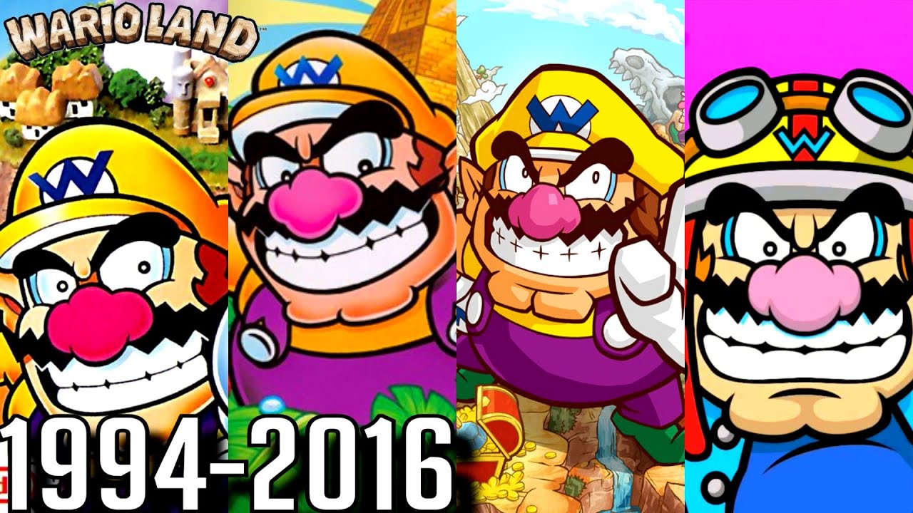 Wario Land - ALL INTROS 1994-2016 (GBA, Gamecube, DS, Wii) | FpvRacer.lt