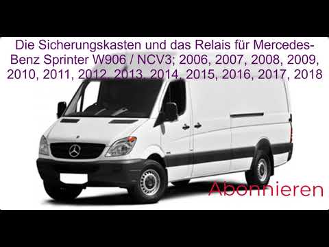 Scatola dei fusibili di un Mercedes Sprinter W906 - Mercedes Sprinter (MK 2, W906)