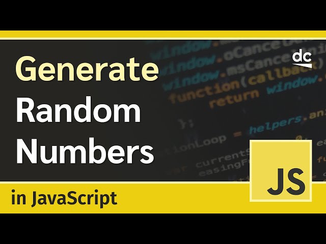 How To Generate A Random Number In Javascript Thelsdj