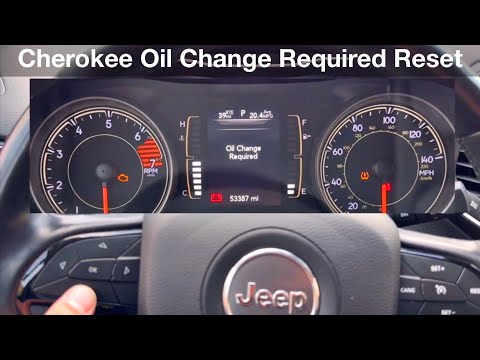 Come resettare la spia dell'olio della Jeep Cherokee 5 - Jeep Cherokee (MK 5, KL)