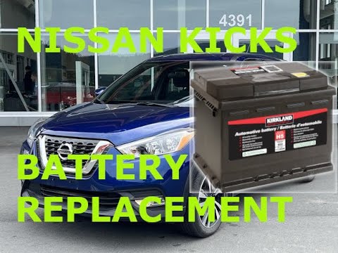 How to replace the battery of the Nissan Kicks d15 - Nissan Kicks (D15 ...