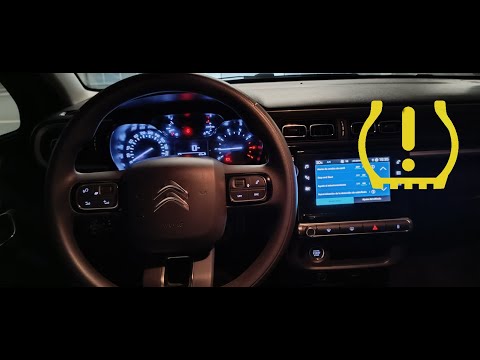 Comment réinitialiser le témoin de pression des pneus de la Citroën C3 ...