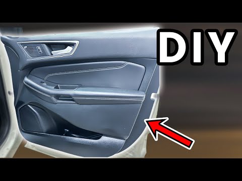 How to remove the door panel of a Ford Escape? - Ford Edge (MK 2, Cd539)