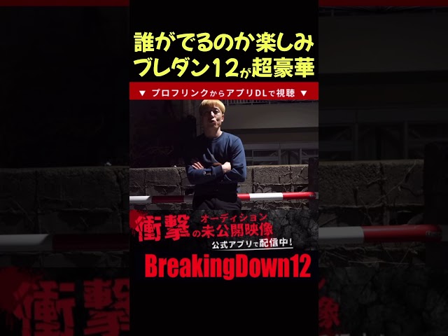 ブレイキングダウン12誰がでて誰が復帰するのか気になる… ブレイキングダウン12 朝倉未来 Rizin K1 瓜田純士 三河幕府