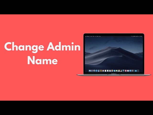 How To Change Your Name On The Macbook Air Login Screen Undergrowth Games