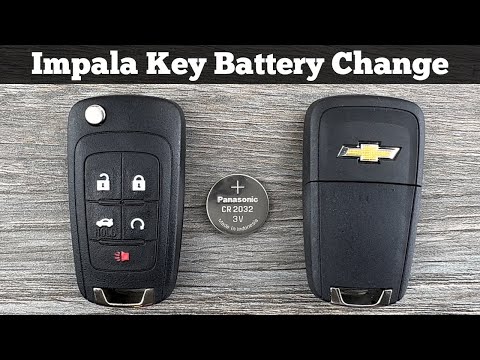 How to replace the battery of the Chevrolet Impala key (with video)