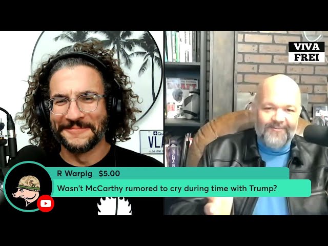 Ep 143 FULL STREAM Kevin McCarthy Jordan Peterson Alex Jones Andrew ...