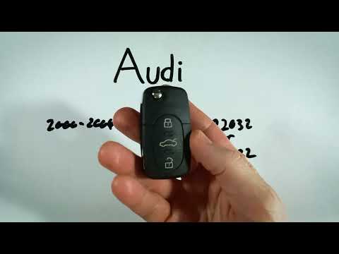 How to change the battery of the Audi TT MK1 key (with video)