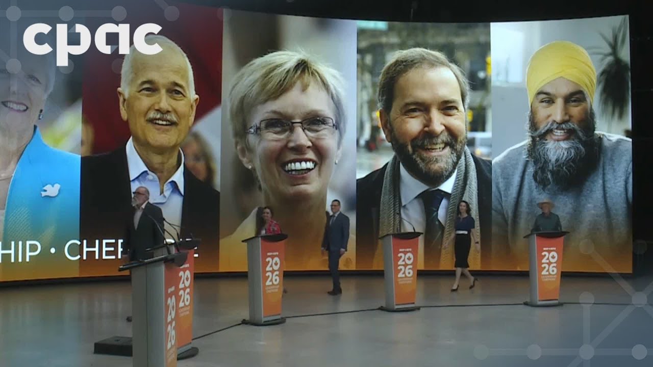 Debat des candidats a la direction du NPD a Montreal 27 novembre 2025