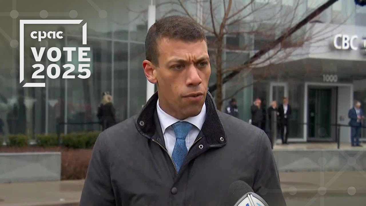 Jonathan Pedneault reagit a lexclusion du Parti vert des debats des chefs 16 avril 2025