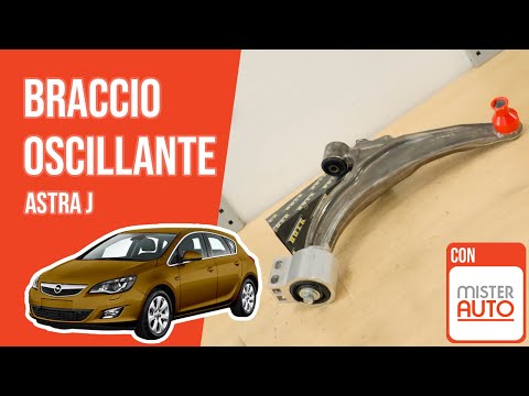 How to replace the control arm of the Opel Astra J (With video)