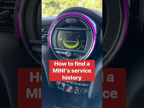 Come trovare la cronologia del tagliandi su una Mini (con video)
