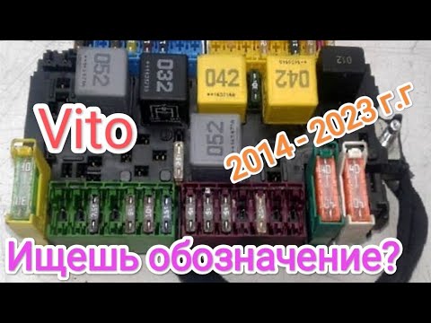 Where are the fuses located in the Mercedes Vito? (with video)