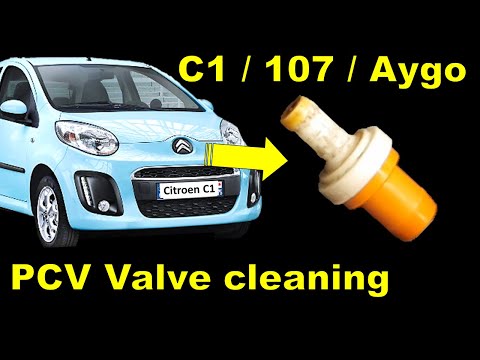If the Citroen C1 Consumes Oil, the Problem May Be the PCV Valve (With ...