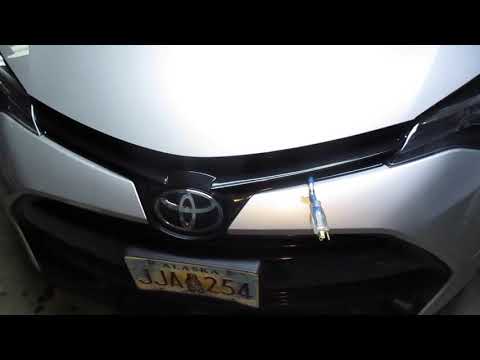 Come aprire il cofano motore nella Toyota Corolla? - Toyota Corolla ...