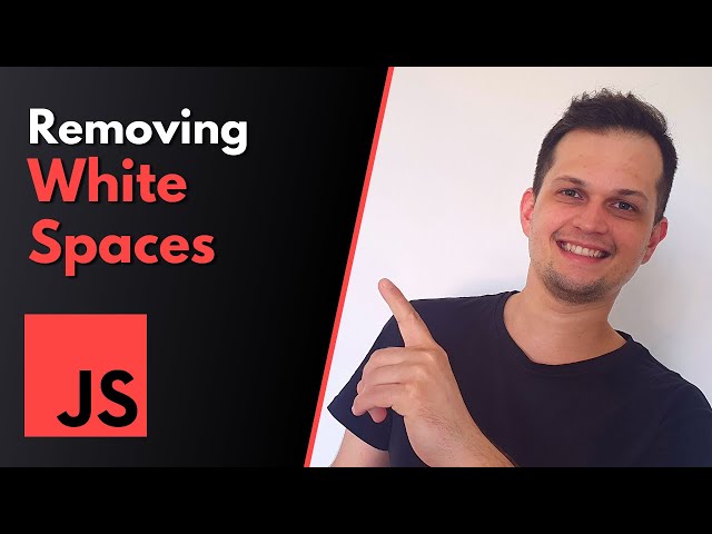 How To Remove Spaces In Javascript Thelsdj