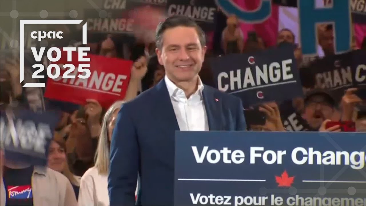 Pierre Poilievre holds rally in Saskatoon April 24 2025