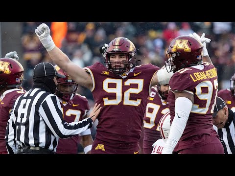 Danny Striggow Minnesota Football Career Highlights - BVM Sports