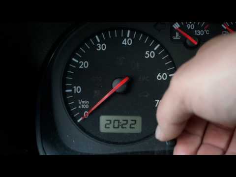 Cómo configurar la hora en un Volkswagen Golf. - Volkswagen Golf (Golf ...