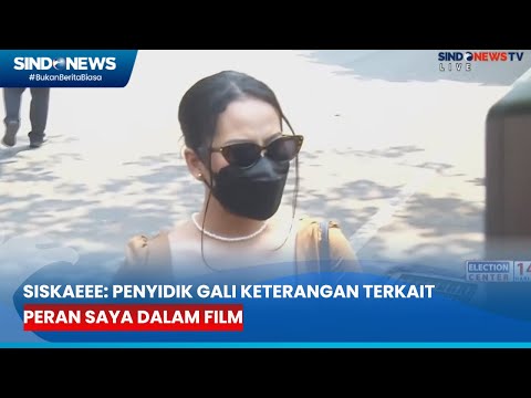 FT: Proses Pemeriksaan Saksi Kasus Produksi Film Porno, Siskaeee: Penyidik Gali Keterangan ...