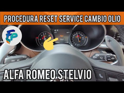 Come eseguire il reset della spia service su una Alfa Romeo Stelvio ...
