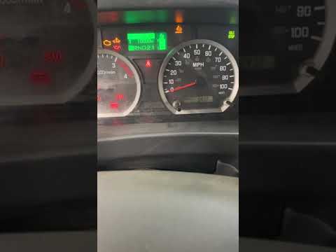 How to reset the service light on the Isuzu NPR truck? (With video)