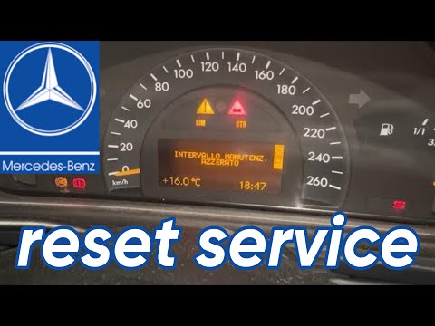 Come resettare la spia di manutenzione della Mercedes Classe C W203 ...