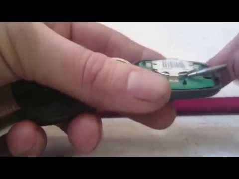 Comment remplacer la pile d'une clé Citroen c3 - Citroen C1 (MK 1)