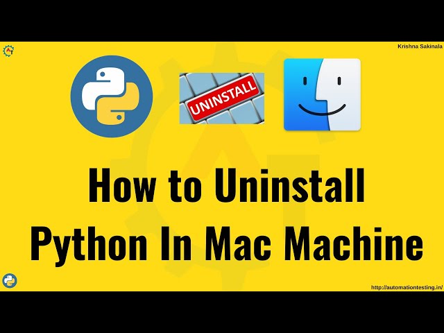 How To Remove Python 27 From Mac Bitrot sh