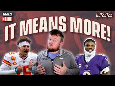 Chiefs vs. Ravens Just Got A LOT More INTERESTING! | KCSN Live 9/23/25 ...