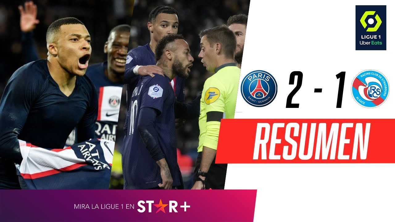 PSG 2-1 Racing Estrasburgo | Elonce.com