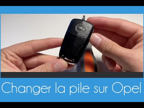 How to replace the battery of the Opel Astra key (with video)