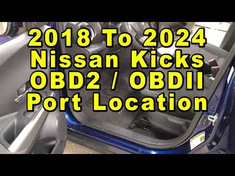 Localização da porta OBD2 no Nissan Kicks. (Com vídeo)