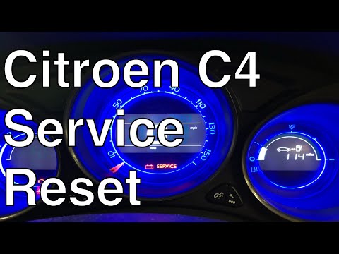 Come effettuare il reset della spia di servizio della Citroen C4 ...
