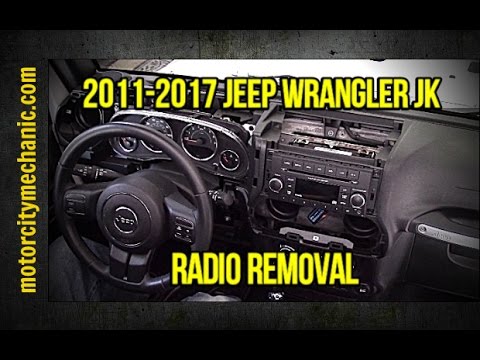 Removing the Car Radio from Jeep Renegade (With video)