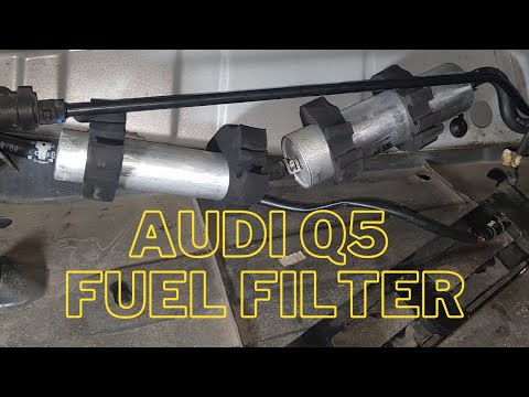 How to replace the diesel fuel filter of the Audi Q5 (With video)