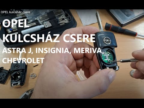 How do you replace the battery of the Opel Astra K key? - Vauxhall ...