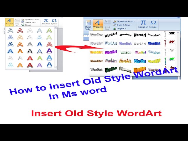 Where Is Word Art In Microsoft Word Theshavedhead
