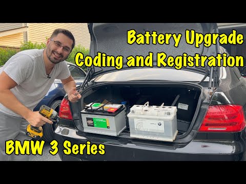 How to replace the battery of the BMW 3 Series (with video)