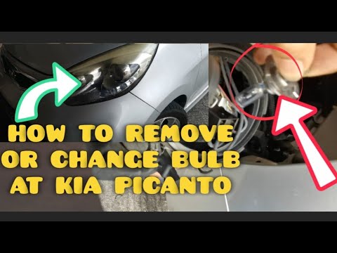 Hoe vervang je de koplamp van de Kia Picanto 2? (Met video)