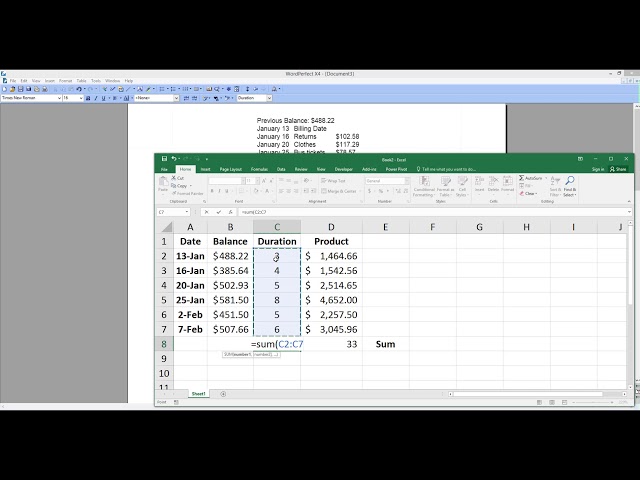 What Is The Monthly Finance Charge If The Average Commons credit 