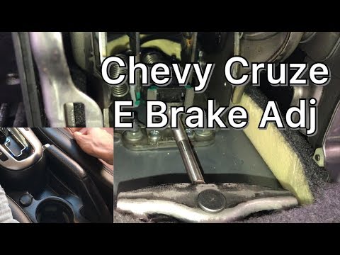 Wie stellt man die Handbremse beim Chevrolet Cruze ein? (mit Video)