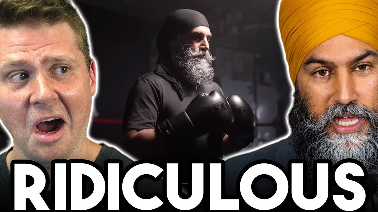 Jagmeet Singh BLOWS 500k on CRINGE NDP Ad Celebrating Himself as a Boxer