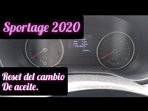 Come effettuare il reset della spia del service della Kia Sportage (con ...