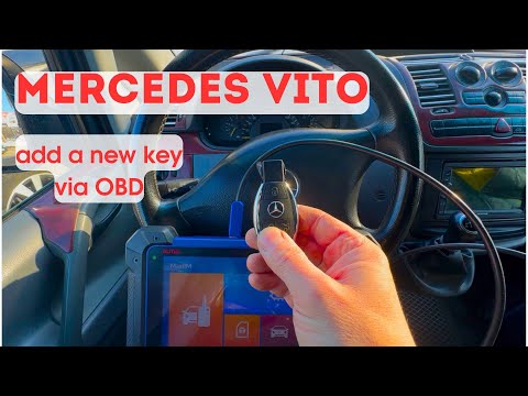 Como programar o comando da chave do Mercedes Vito (Com vídeo)
