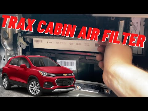 How to replace the cabin filter in the Chevrolet Trax? (With video)