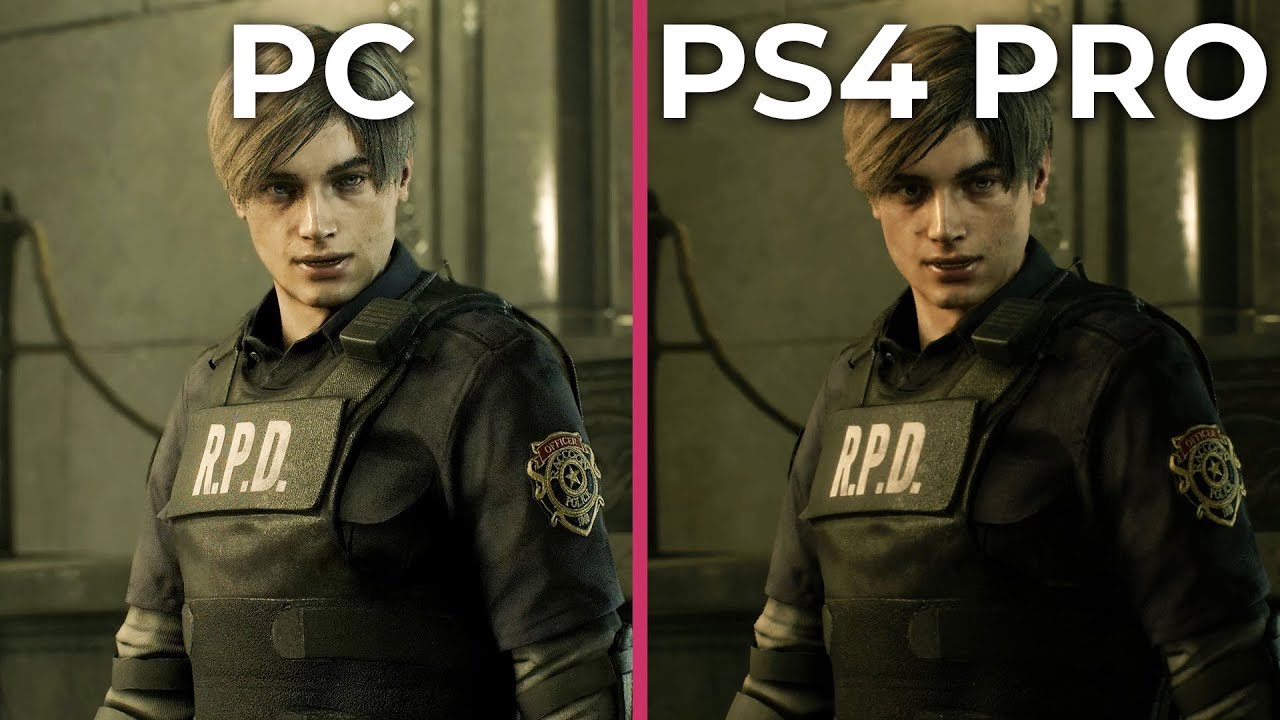 Resident Evil 2 Remake – PC vs. PS4 Pro Graphics Comparison [1080p ...