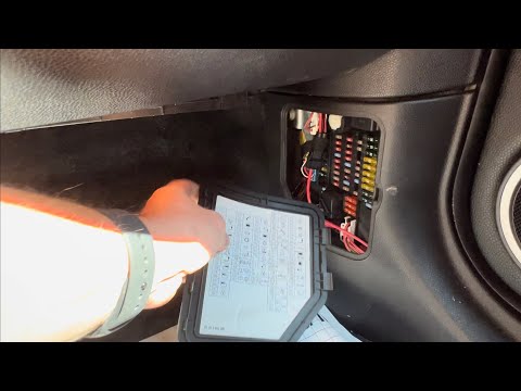 Schaltplan und Positionierung der Sicherungen des Mini Cooper (mit Video)