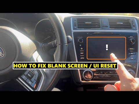 How to reset the onboard computer in the Subaru Outback? (with video)