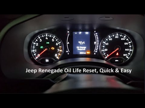 Come resettare la spia dell'olio della Jeep Renegade - Jeep Renegade (BU, 520, MK 1)